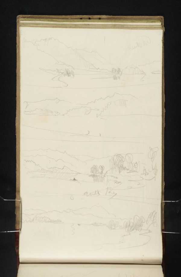 ‘Distant Mountains -Loch Ard‘, Joseph Mallord William Turner, 1834 | Tate