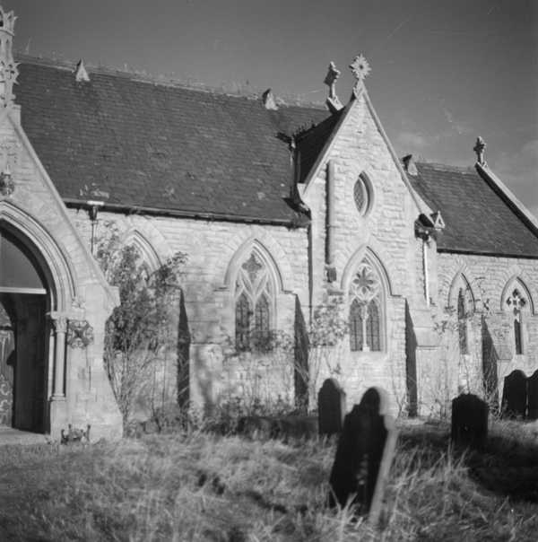 Photograph of detail of All Saints’ church in Cold Hanworth ...