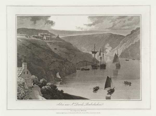 ‘Solva, near St Davids, Pembrokeshire‘, William Daniell | Tate