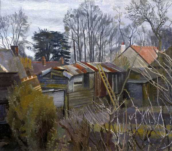 ‘Outhouses‘, Charles Mahoney, c.1940 | Tate