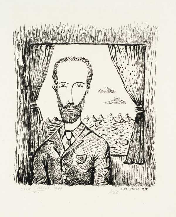 ‘Self-Portrait‘, Cecil Collins, 1944 | Tate