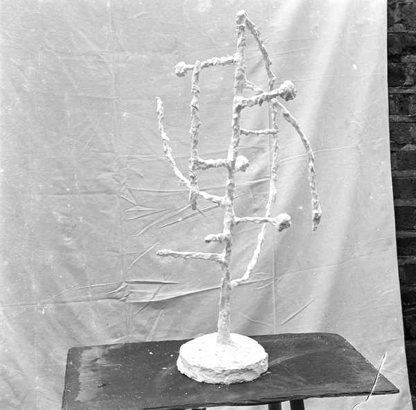 Photograph showing artwork possibly by William Turnbull‘, Nigel ...