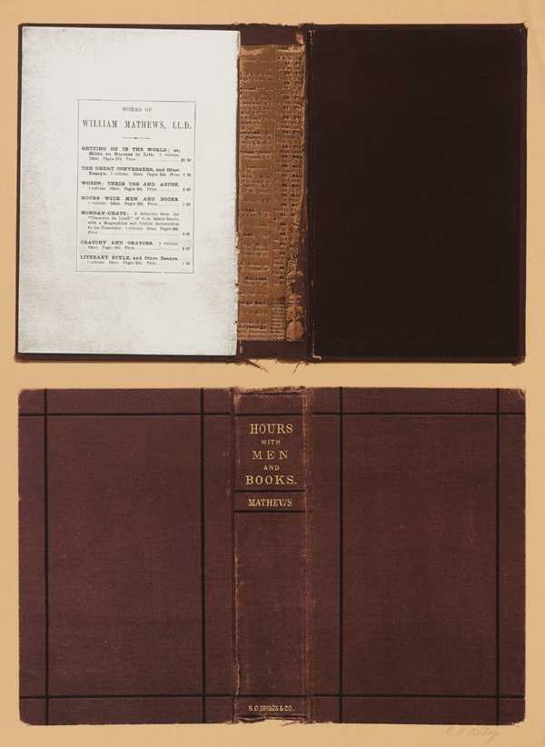 ‘Men and Books‘, R.B. Kitaj, 1972 | Tate