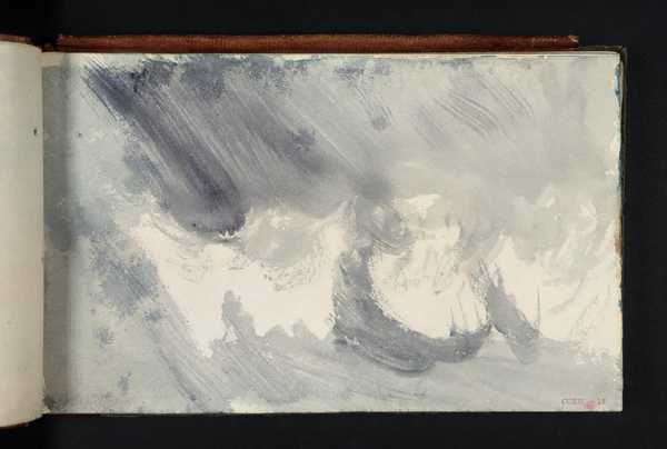 ‘A Storm at Sea‘, Joseph Mallord William Turner, c.1825 | Tate