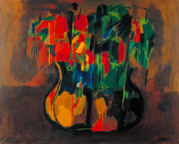 ‘Autumn Flowers‘, Philip Sutton, 1955 | Tate