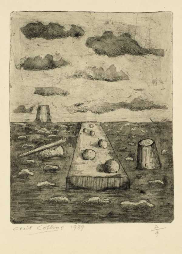 ‘Landscape‘, Cecil Collins, 1939 | Tate