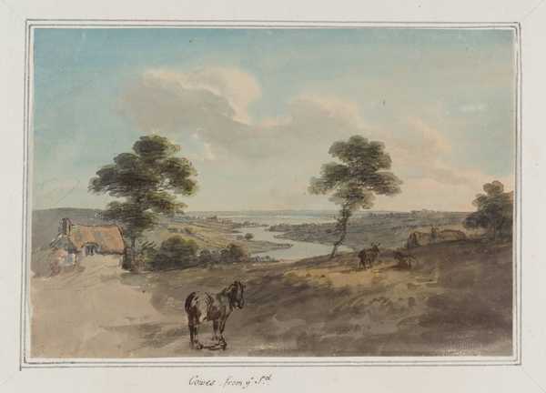 ‘Cowes from the Sound‘, Nicholas Pocock | Tate