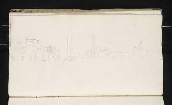 ‘The Canale della Giudecca, Venice, off the Spirito Santo Convent, with ...