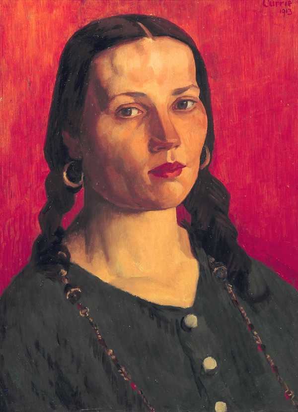 ‘Head of a Woman‘, John S. Currie, 1913 | Tate