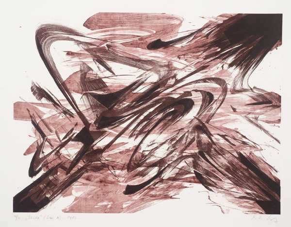 ‘Selva (Series A)‘, Karl-Otto Götz, 1987 | Tate