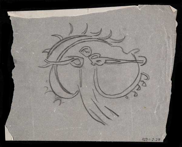 Abstract drawing by Cecil Collins‘, Cecil Collins‘, Cecil Collins ...