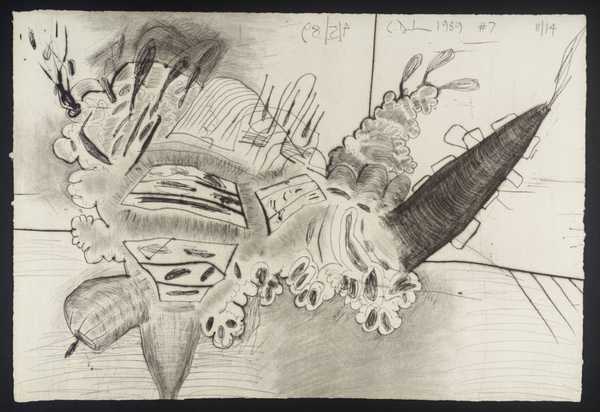 7‘, Carroll Dunham, 1989 | Tate