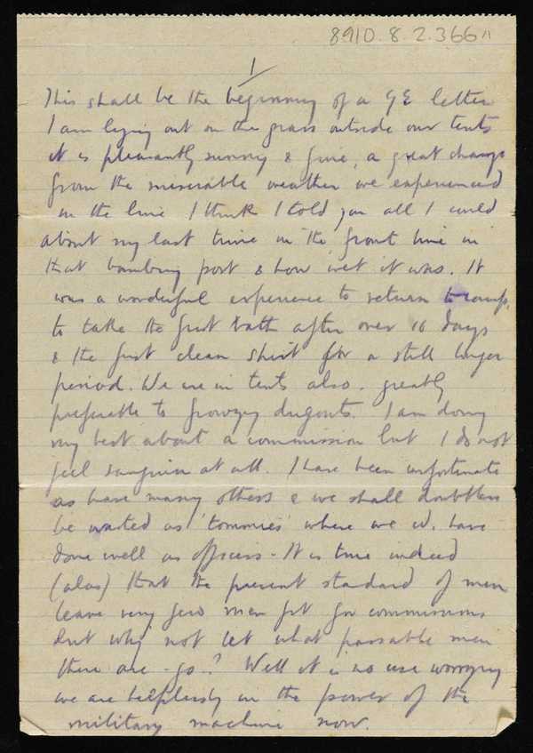 Letter from John Nash to Christine Nash concerning his return from the ...