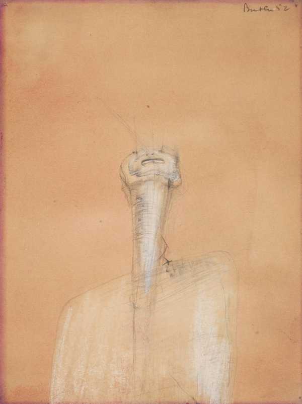 ‘Study for Head of Watcher‘, Reg Butler, 1951–2 | Tate