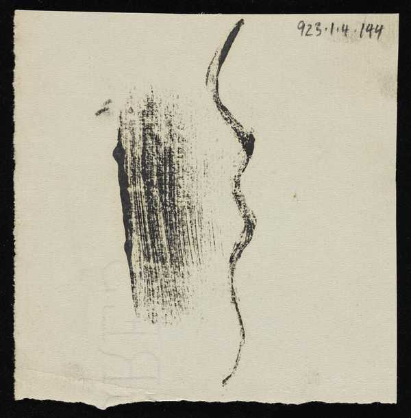 Printmaking experiment‘, Cecil Collins‘, Cecil Collins – Tate Archive ...