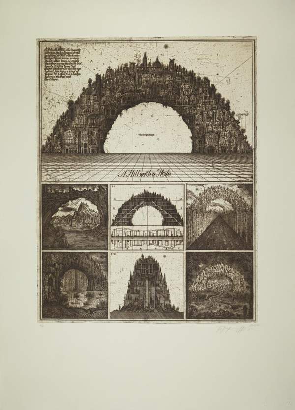 ‘Hill with a Hole‘, Alexander Brodsky, Ilya Utkin, 1987–90 | Tate