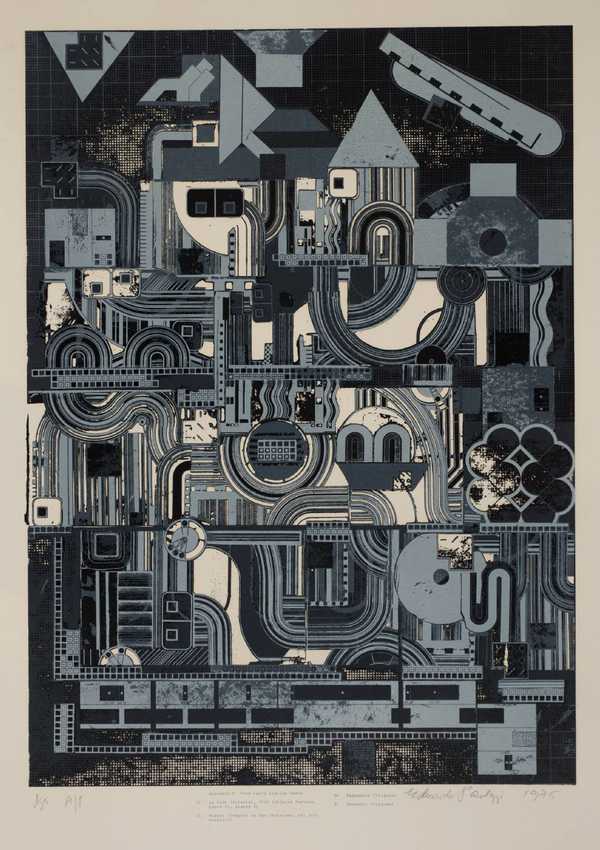 ‘From Early Italian Poets‘, Sir Eduardo Paolozzi, 1974–6 | Tate