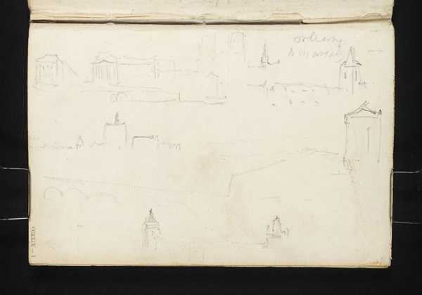 ‘Buildings‘, Joseph Mallord William Turner, 1828 | Tate