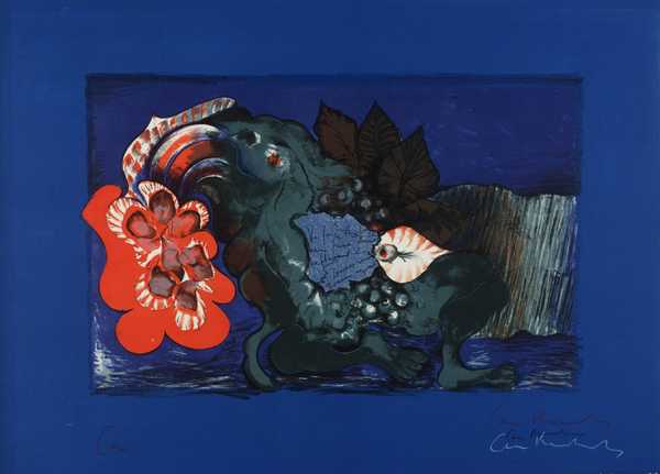 ‘Blossom (trial proof)‘, Ceri Richards, 1965 | Tate