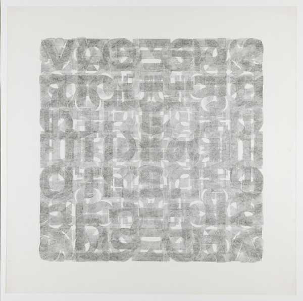 ‘alphabet square‘, Hansjörg Mayer, 1967 | Tate