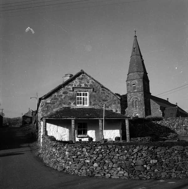 Photograph of a building in Llanfachreth, Merioneth‘, John Piper, [c ...