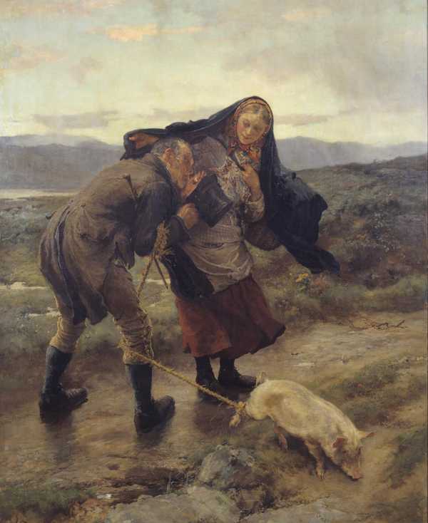 ‘The Last Match‘, William Small, 1887 | Tate