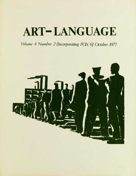 ‘Ten Posters: Illustrations for Art-Language‘, Art & Language (Michael ...