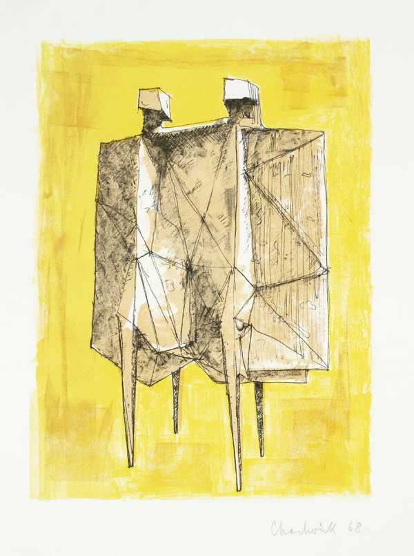 ‘Two Winged Figures‘, Lynn Chadwick, 1968–71 | Tate