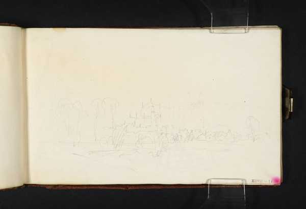 ‘St George’s Chapel from Romney Lock Island‘, Joseph Mallord William ...