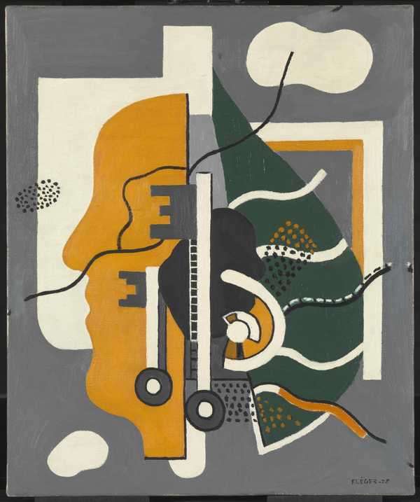 ‘Keys (Composition)‘, Fernand Léger, 1928 | Tate