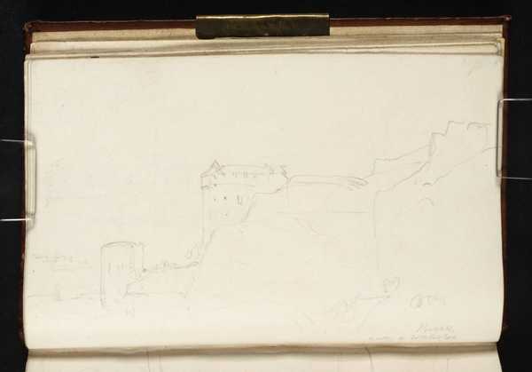 ‘The Waterloo Gate, Brussels‘, Joseph Mallord William Turner, 1817 | Tate