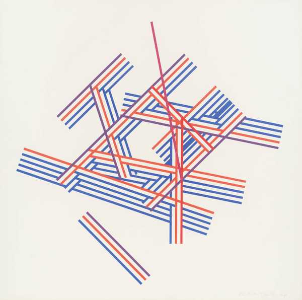 ‘Chance and Order I‘, Kenneth Martin, 1971–2 | Tate