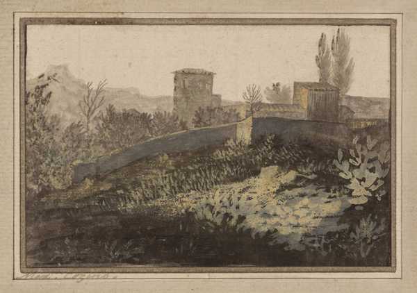 ‘A Villa‘, Alexander Cozens | Tate