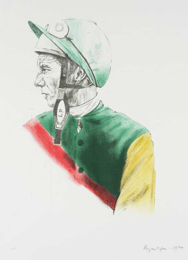 ‘Lester Piggott‘, Bryan Organ, 1974 | Tate