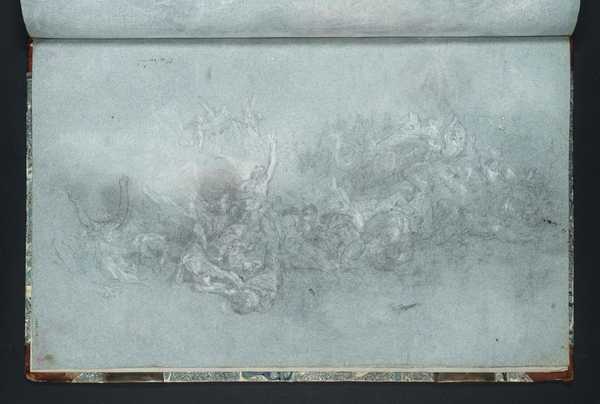 ‘Study for ‘The Army of the Medes Destroyed in the Desert by a ...