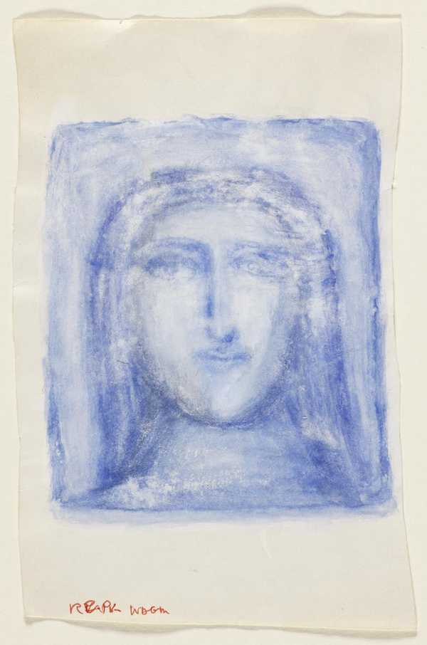 Painting of a head by Cecil Collins‘, Cecil Collins‘, Cecil Collins ...