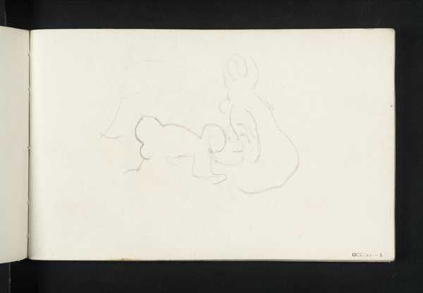 ‘A Group of Figures‘, Joseph Mallord William Turner, c.1810 | Tate