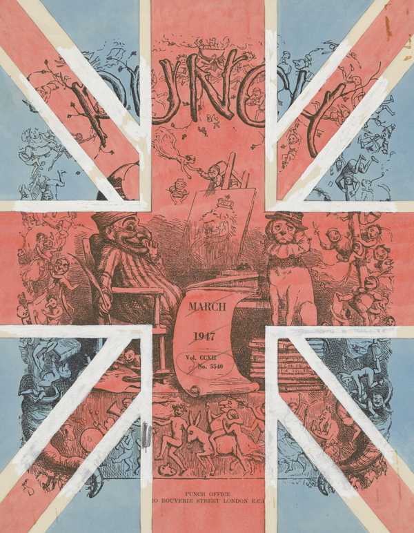 Cover design incorporating cover of Punch, Vol.CCXII No.5540, 1947 ...