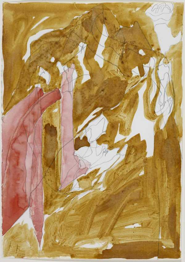 ‘Granite in Arid Chalk‘, Joseph Beuys, 1965 | Tate