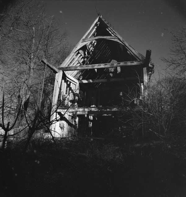 Photograph of a ruined building in Worlingworth, Suffolk‘, John Piper ...