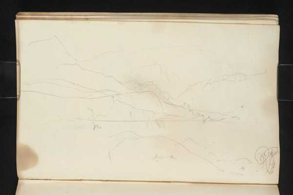 ‘Lee Pen from South of Innerleithen‘, Joseph Mallord William Turner ...