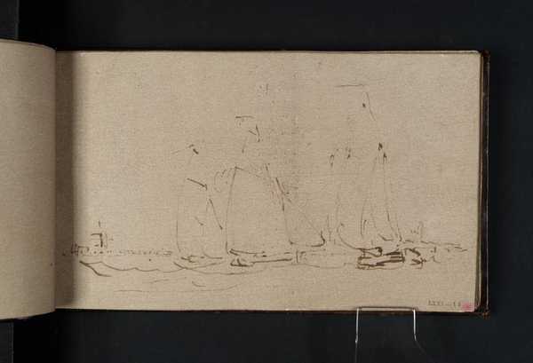 ‘Fishing Smacks off Calais Pier‘, Joseph Mallord William Turner, 1802 ...