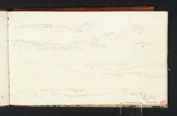 ‘Waterside Terrain‘, Joseph Mallord William Turner, c.1832 | Tate