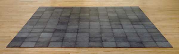 ‘144 Magnesium Square‘, Carl Andre, 1969 | Tate