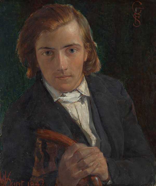 ‘F.G. Stephens‘, William Holman Hunt, 1847 | Tate