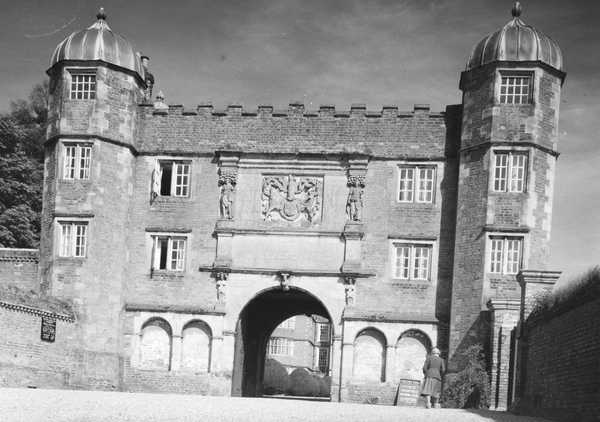 Photograph of the Burton Agnes Hall gatehouse, Yorkshire‘, John Piper ...