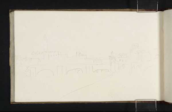 ‘Ponte alla Carraia, with Ponte Vecchio Beyond, from the Lungarno ...