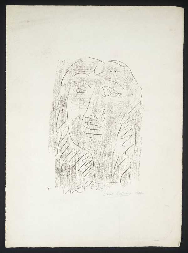 ‘Head of a Woman‘, Cecil Collins, 1944 | Tate