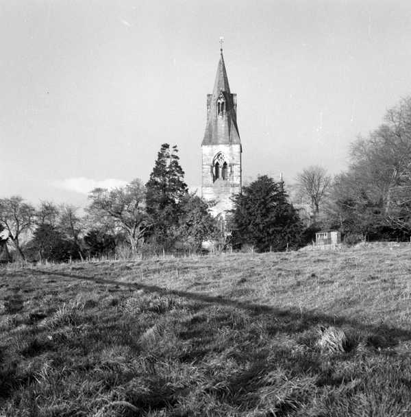 Photograph of St John’s Church in Whitwell on the Hill, Yorkshire ...