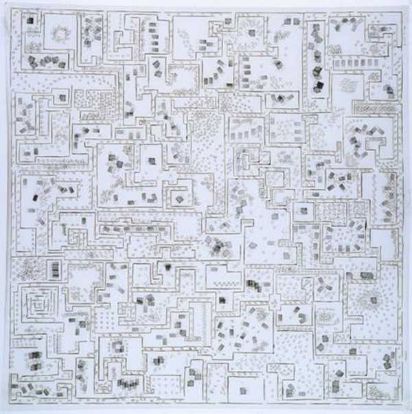 ‘City‘, León Ferrari, 1980, 2007 | Tate